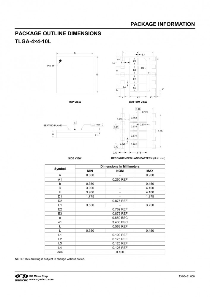 SGM33685F1 technical document page 4
