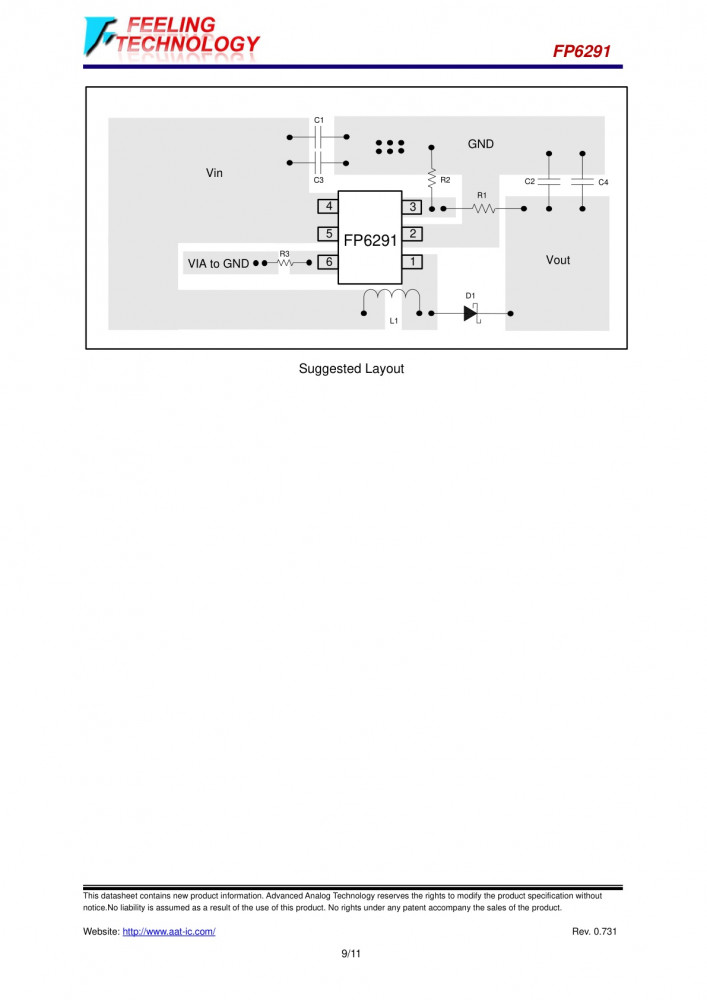 FP6291LR-G12 datasheet page 9