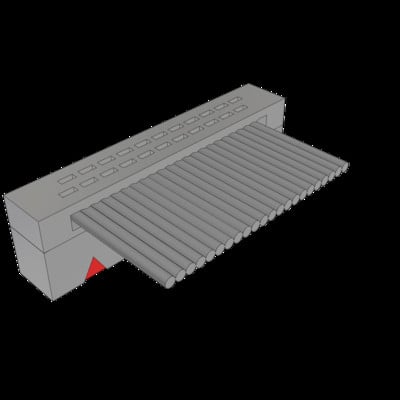 Samtec FFSD-11-01-N Free Hanging Panel Mount Chip for sale