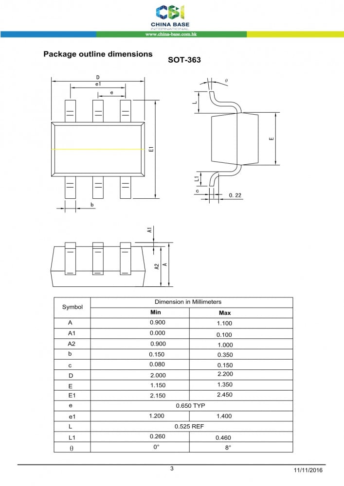BC847DW datasheet page 3