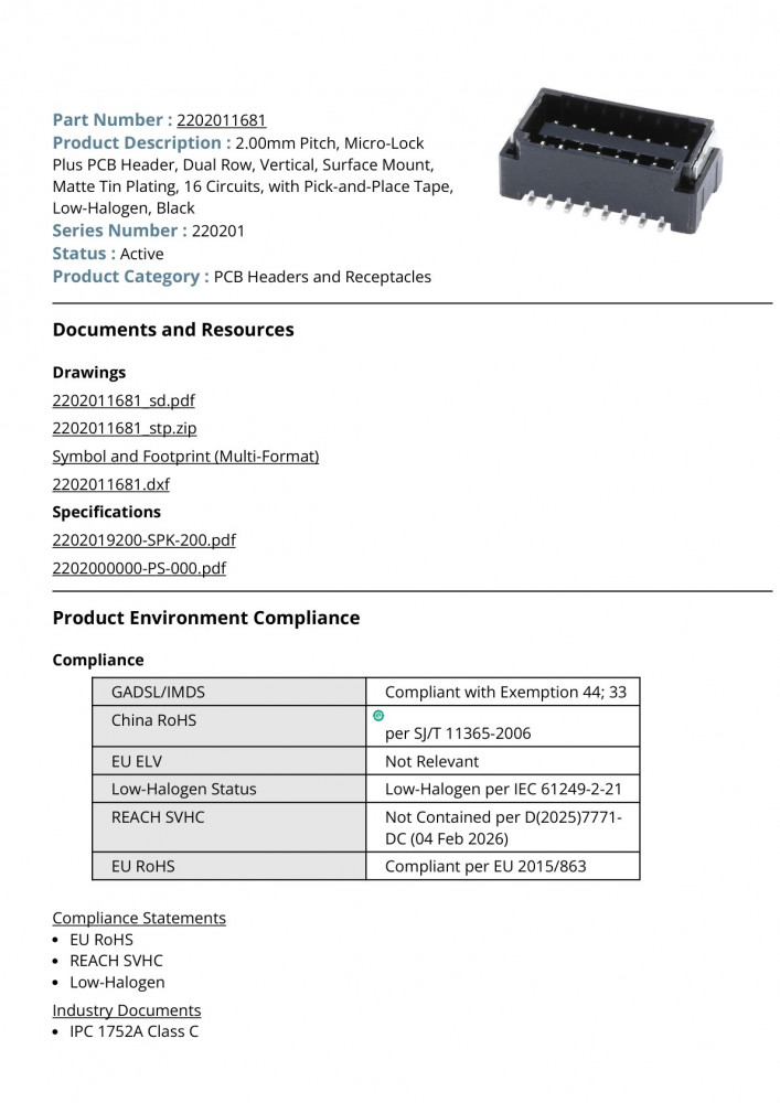 2202011681 technical drawing preview, page 1