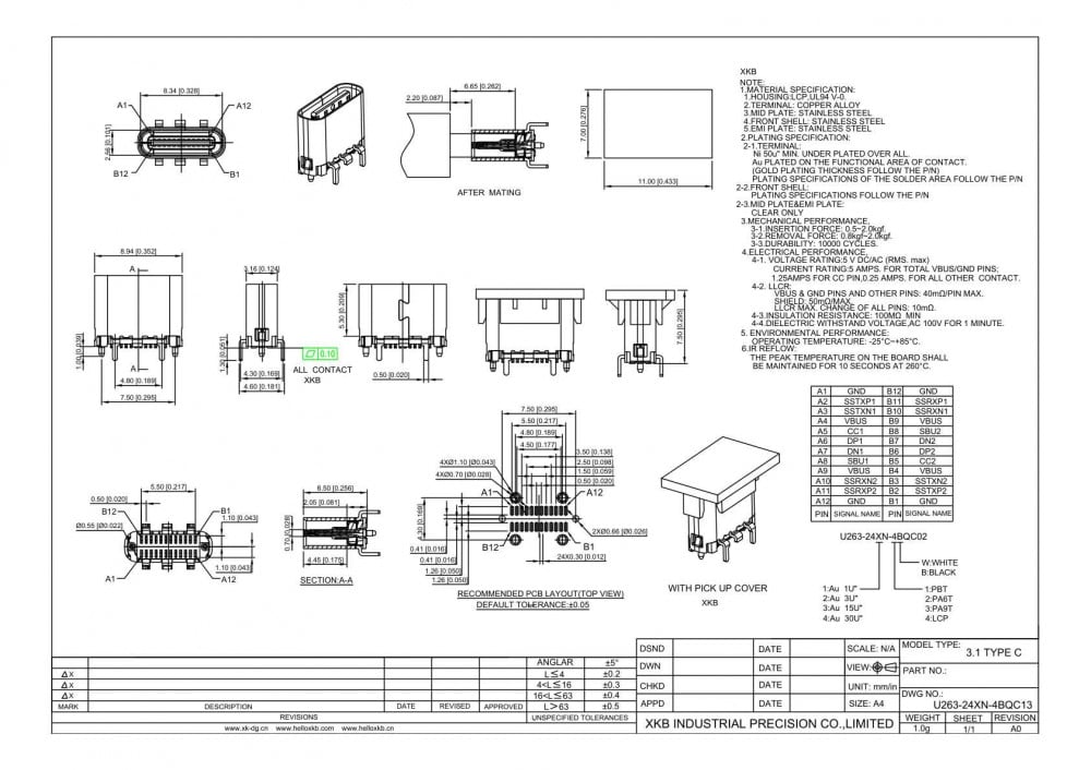 U263-241N-4BQC02 technical drawing preview