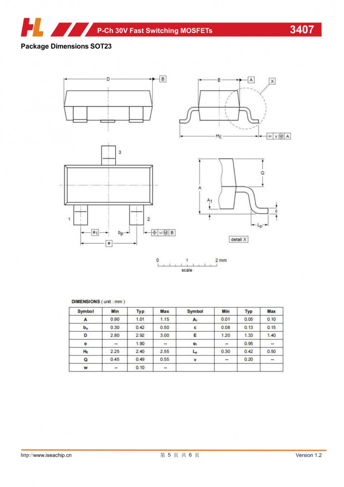 HL 3407 datasheet page 5