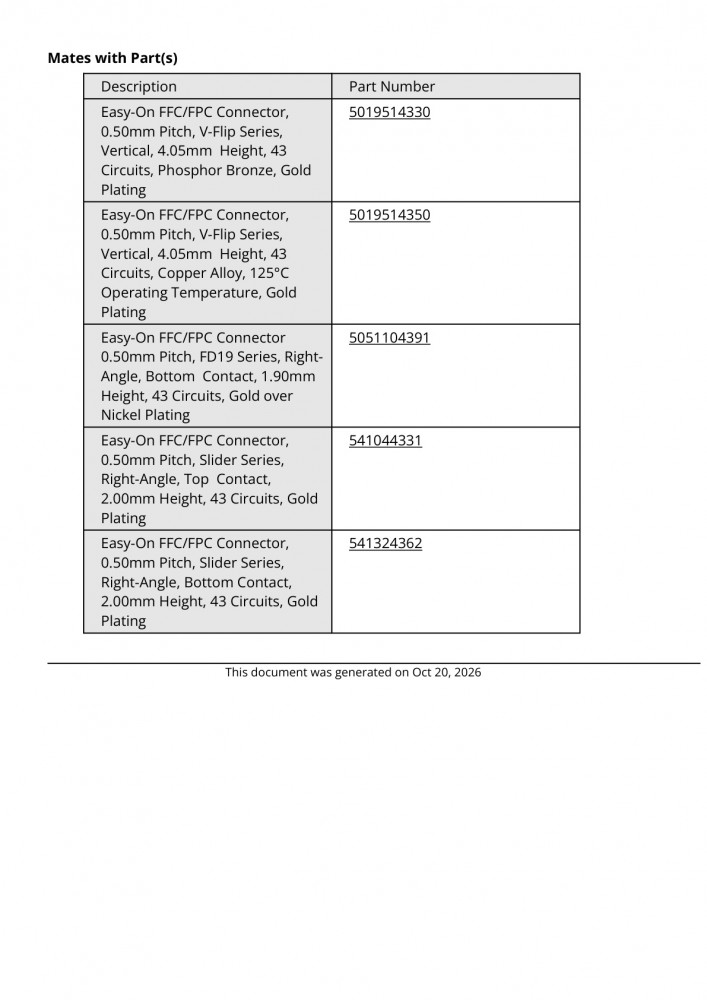 Molex 150201148 specification page 3