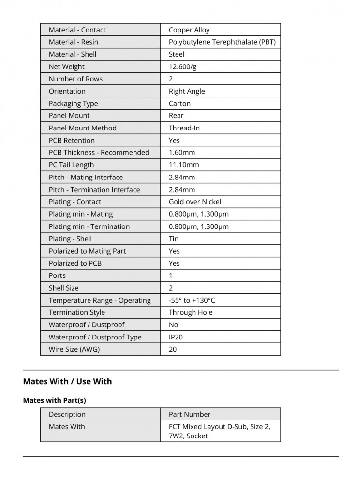 MOLEX 1731071132 technical drawing page 3