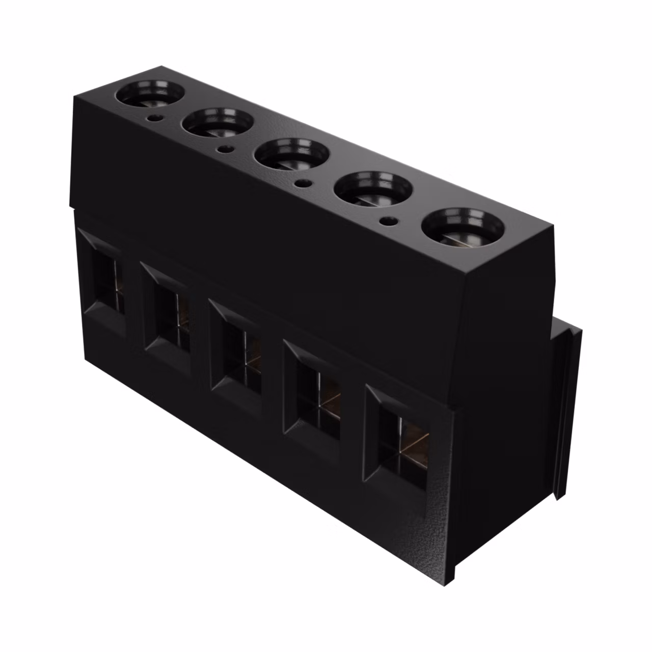5.08mm Pitch Horizontal Fixed Mount PCB Terminal Block, 5 Circuits for sale