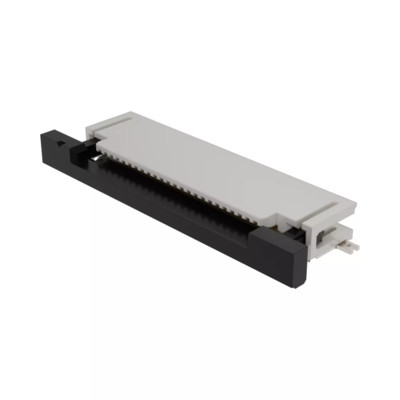 Easy-On FFC/FPC Connector, 0.50mm Pitch, Slider Series, Right-Angle, Top  Contact, 2.00mm Height, 24 Circuits, Gold Plating for sale