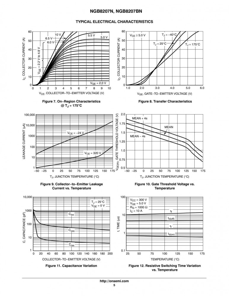 NGB8207BNT4G datasheet page 5