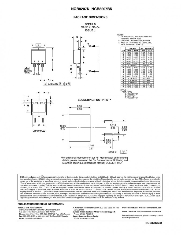 NGB8207BNT4G datasheet page 7
