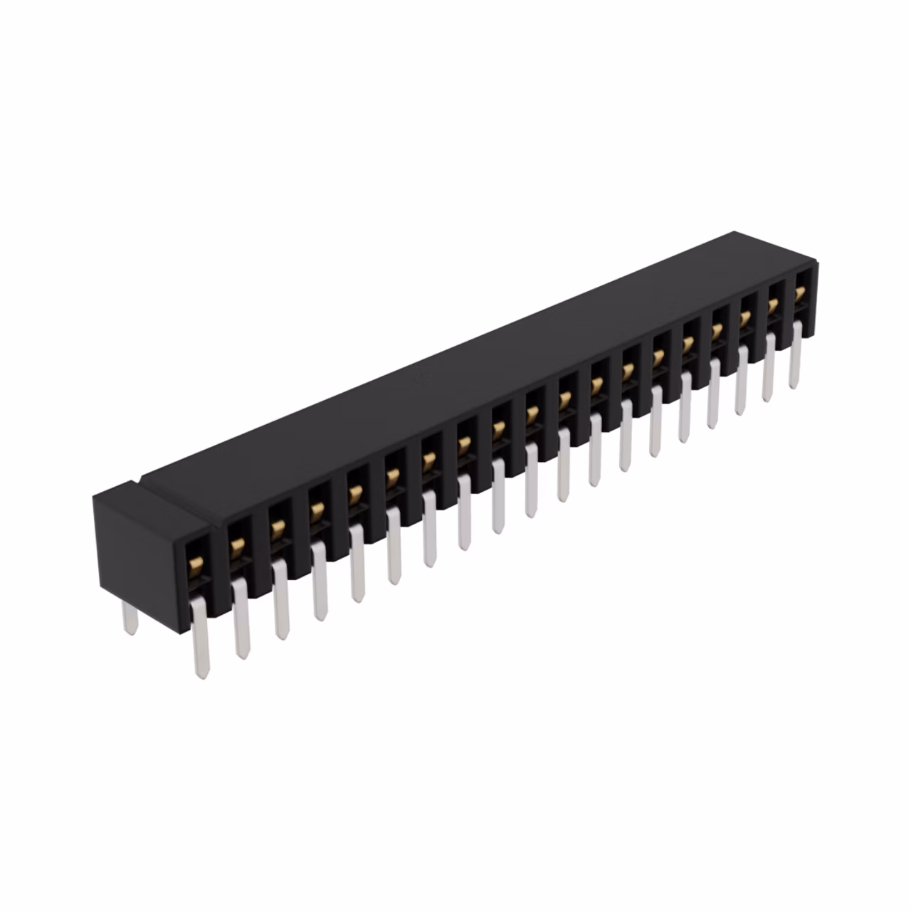 2.00mm Pitch Milli-Grid Receptacle, Side Entry, Through Hole, 0.76µm Gold (Au) Plating, 38 Circuits, Tube, Lead-Free