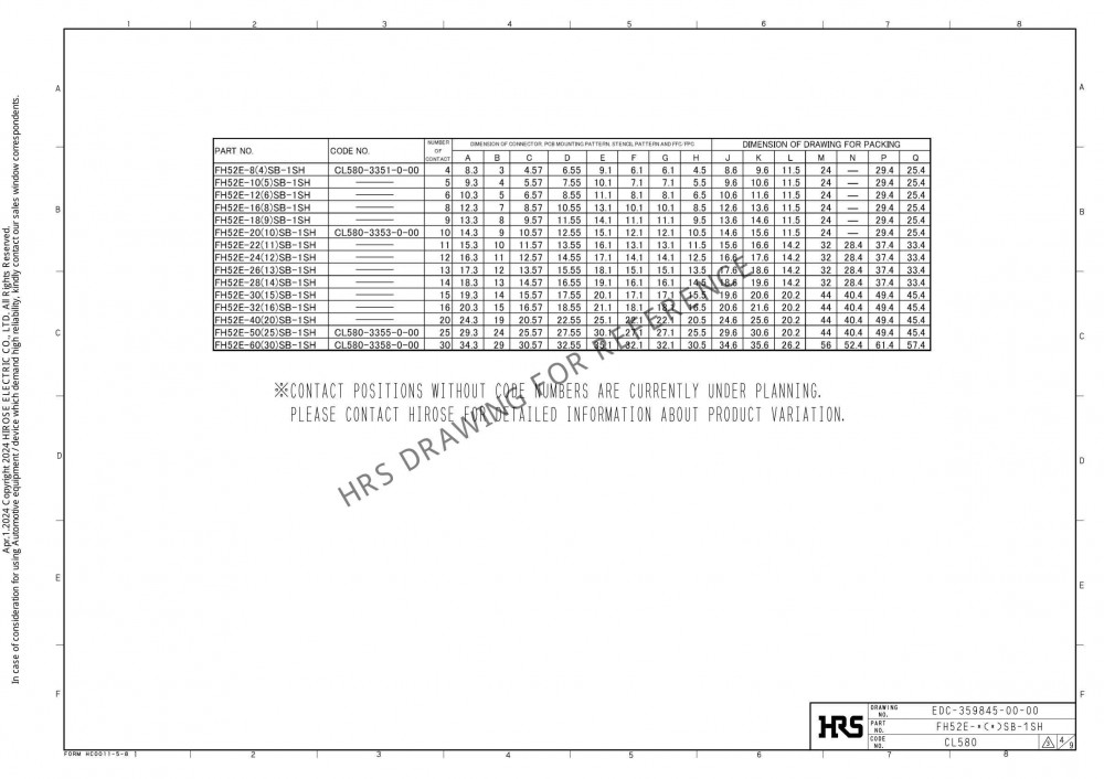 HRS FH52E-8(4)SB-1SH document page 4