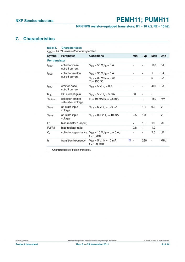 PEMH11 datasheet page 7
