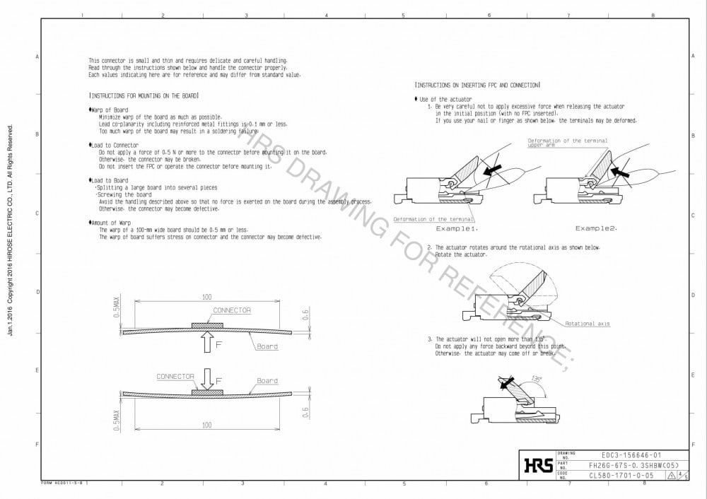 HRS FH26G-67S-0.3SHBW(05) handling page