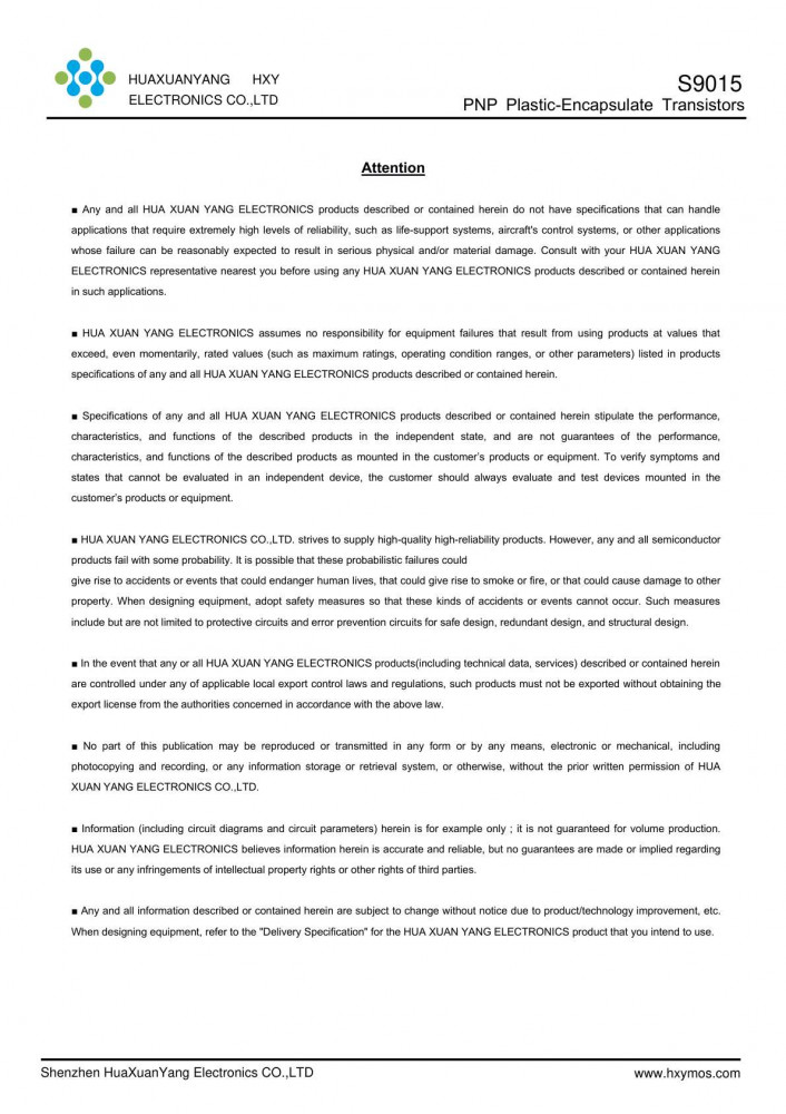 S9015 datasheet page 5