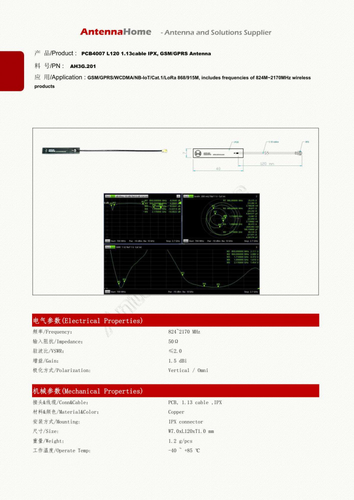 AH3G.201 technical document page 1