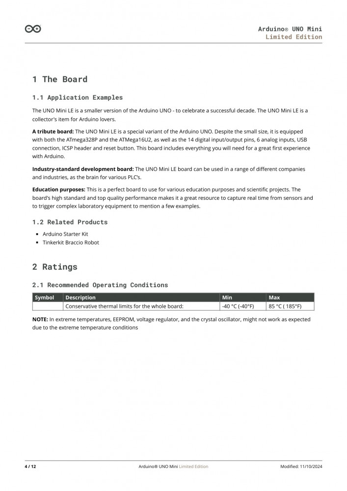 ABX00062 reference manual page 4