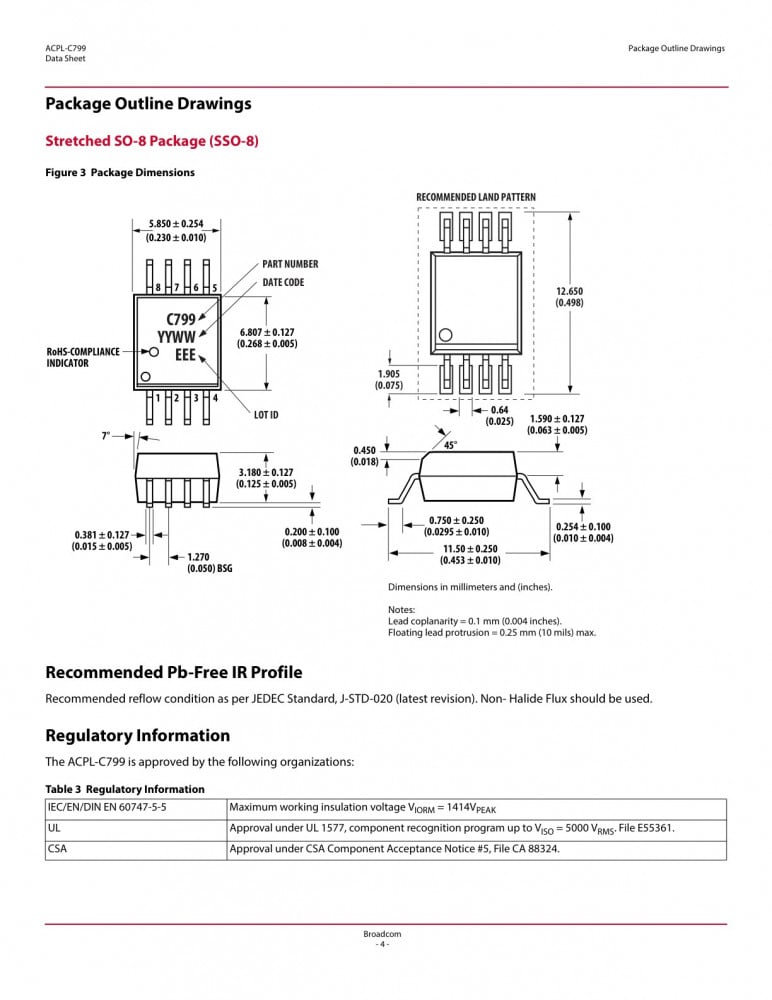 ACPL-C799 datasheet page 4