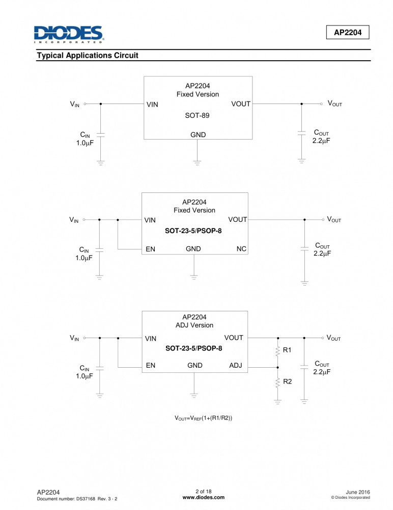 AP2204 datasheet page 2