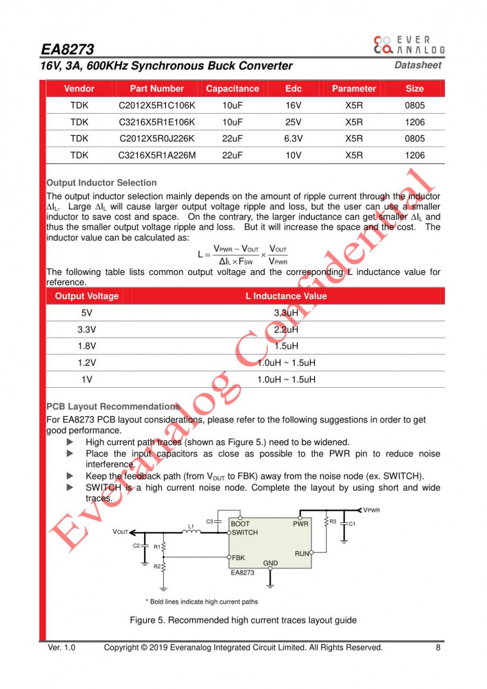 EA8273T7R datasheet page 8
