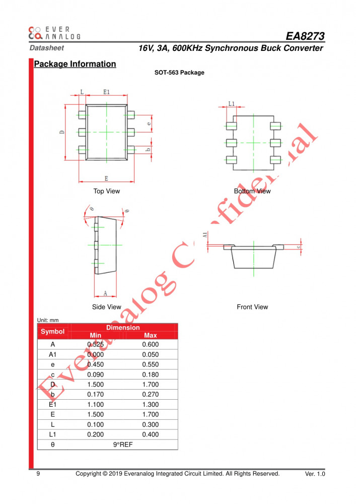 EA8273T7R datasheet page 9