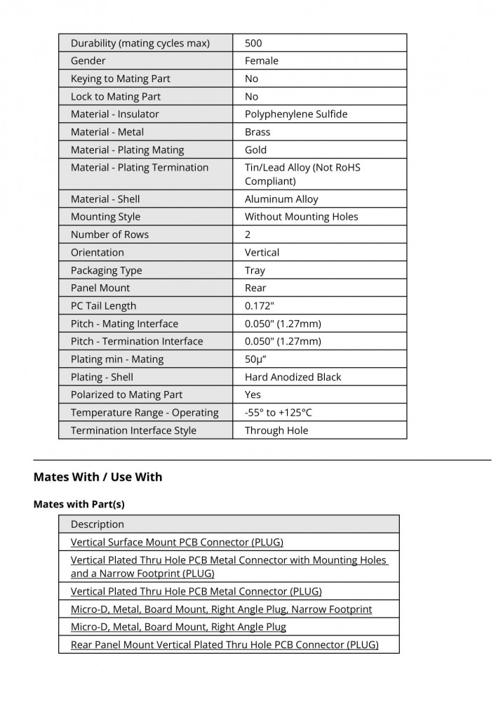 Product document image, page 2