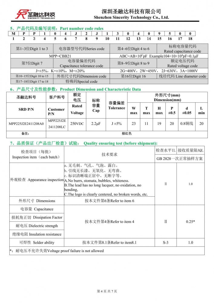 SRD specification document page 4