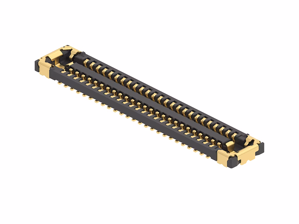SlimStack Board-to-Board Plug, 0.35mm Pitch, ACB6+ Series, 0.60mm Mated Height, 1.90mm Mated Width, 60 Circuits, 8 Reels/Carton
