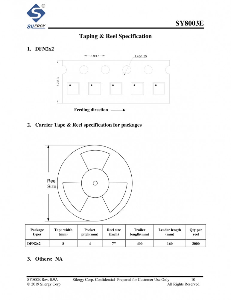 SY8003EDFC datasheet page 10