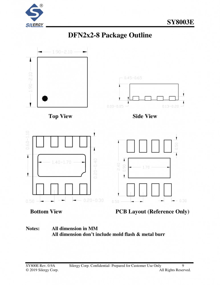 SY8003EDFC datasheet page 9