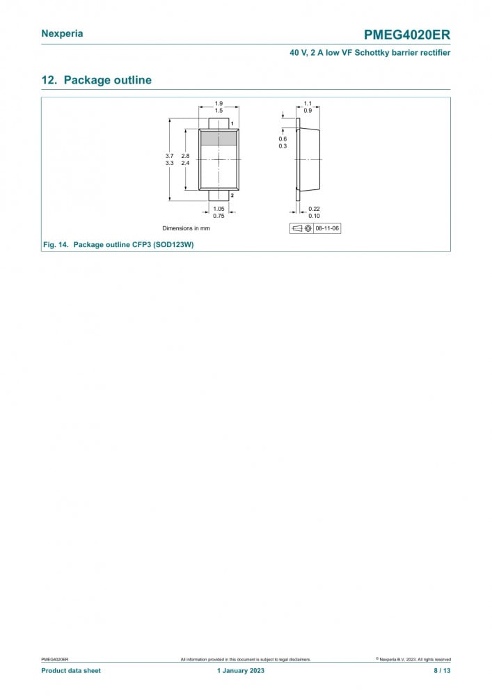 PMEG4020ER,115 datasheet page 8