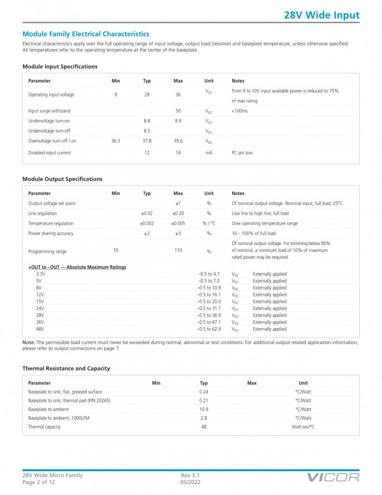 VICOR document page 2