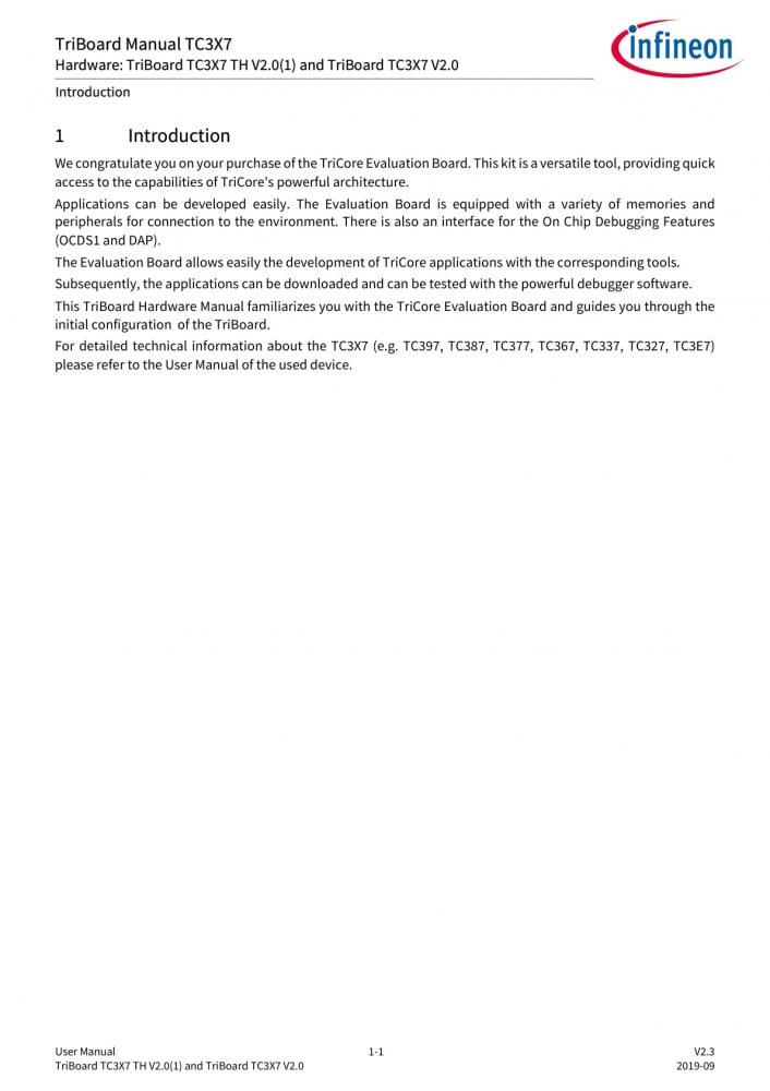 TriBoard TC3X7 manual page 4