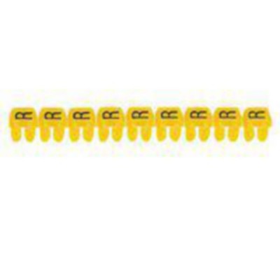 Marker CAB 3 - for wiring 4 to 6 mm² - convential symbol : ''/''