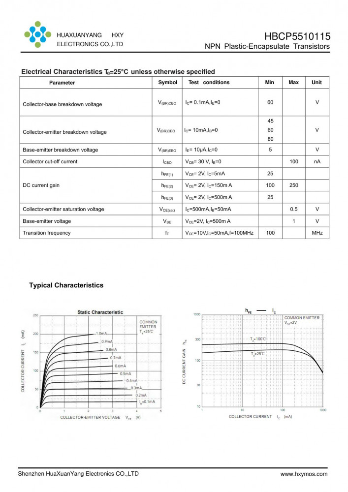 HBCP5510115 datasheet page 2
