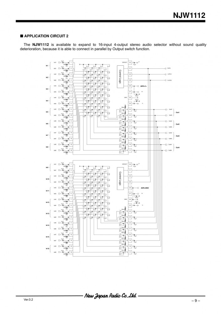 NJW1112 technical document page 9