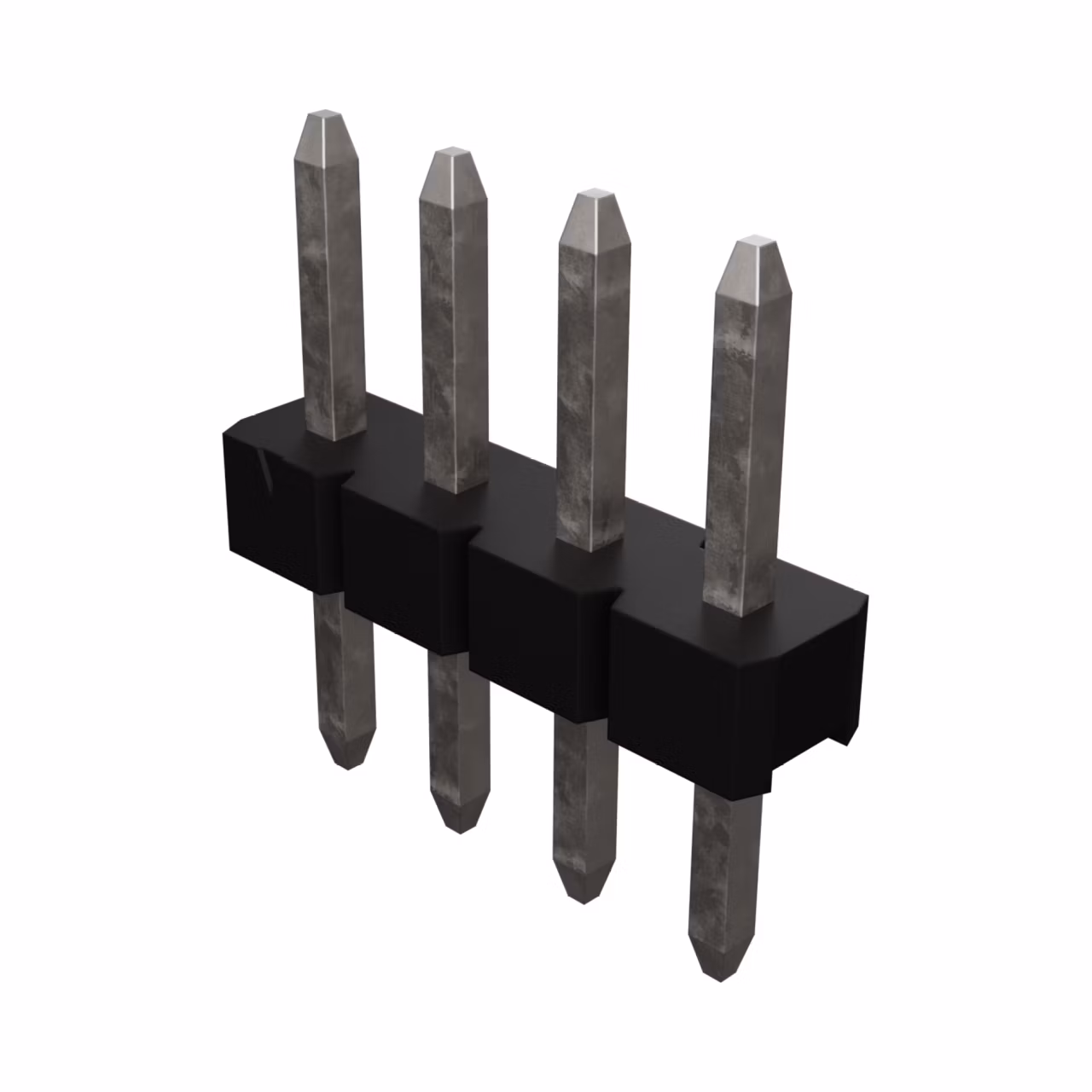 2.00mm Pitch Milli-Grid Header, Vertical, Through Hole, Breakaway, 4 Circuits, 2.50µm Tin (Sn) Plating, Mating Pin Length 3.70mm, Tail Length 3.00mm, Lead-Free for sale