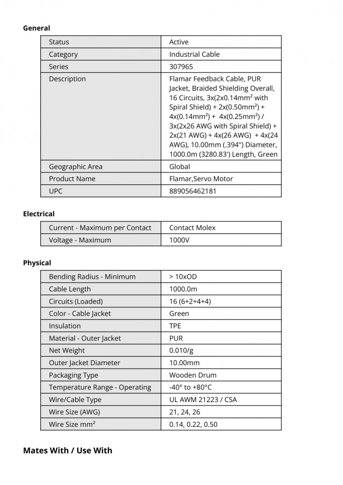 MOLEX 1553319012 technical document image, page 2