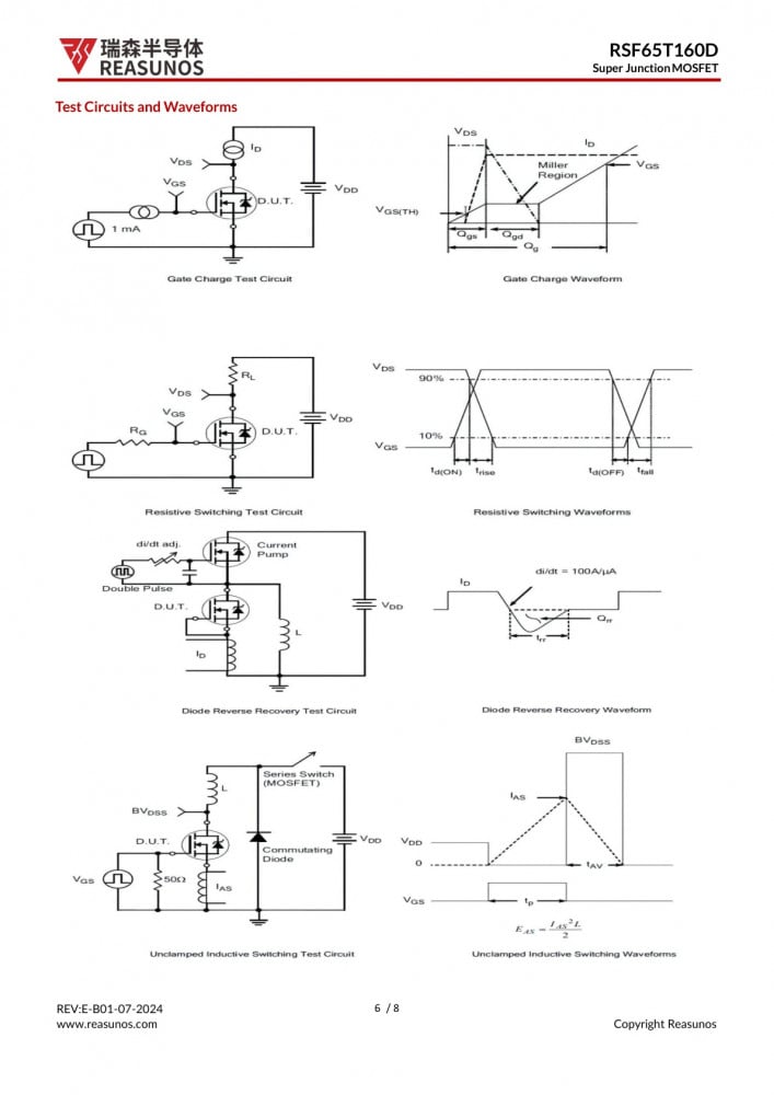 RSF65T160D datasheet page 6