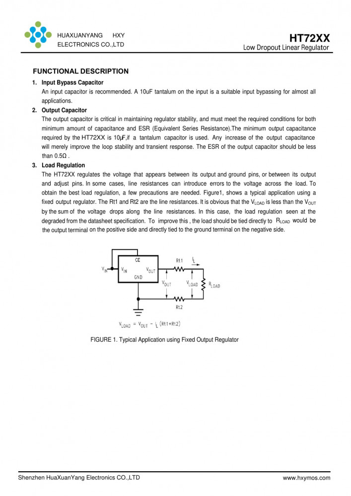 HT7250 datasheet page 3