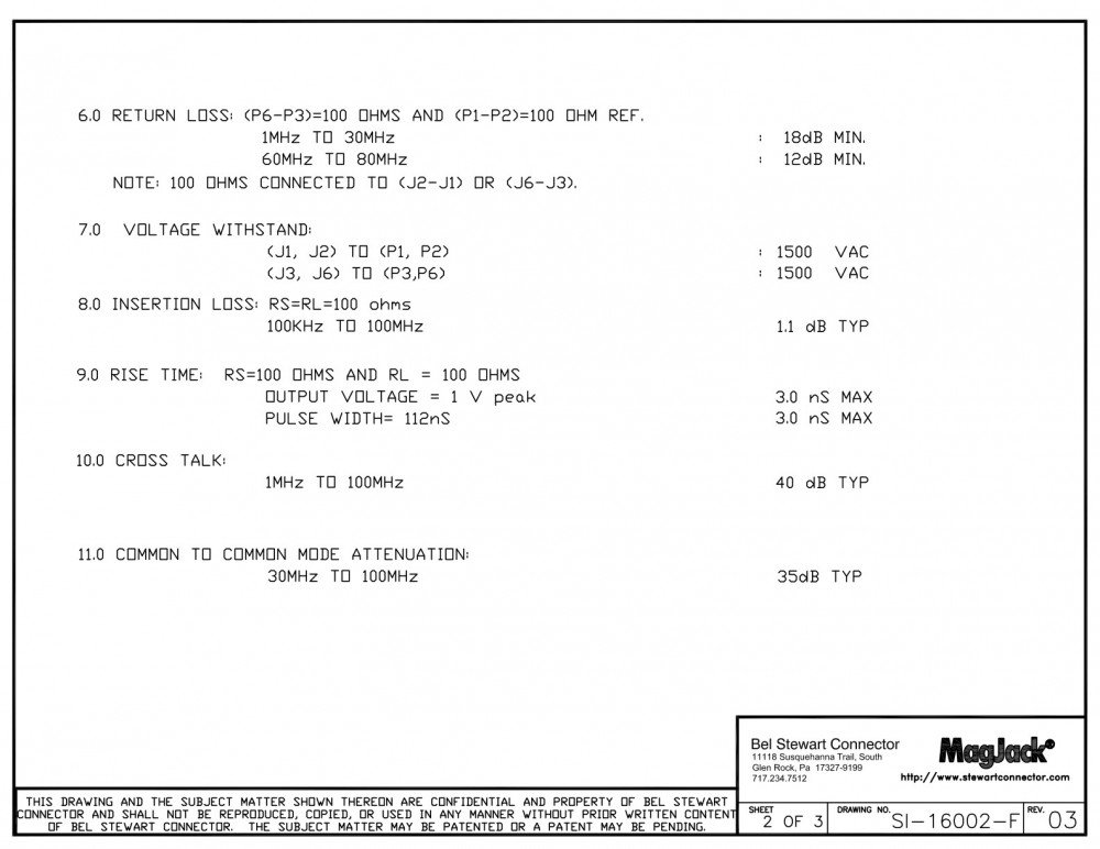 SI-16002-F technical drawing page 2