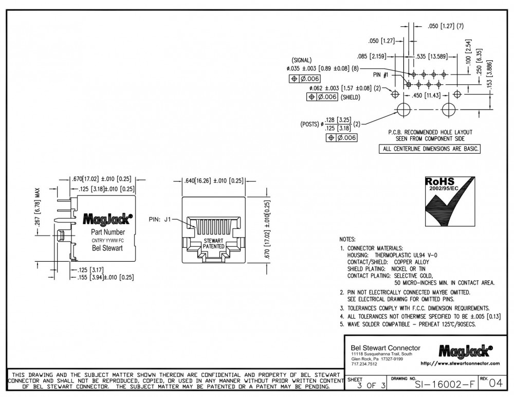SI-16002-F technical drawing page 3