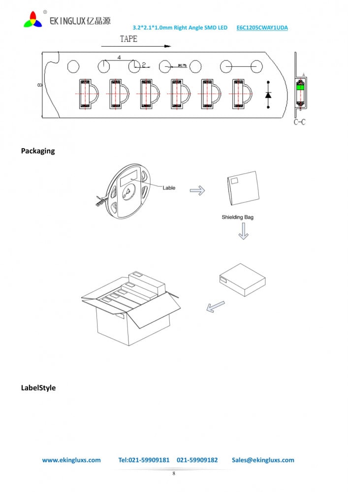 E6C1205CWAY1UDA datasheet page 8