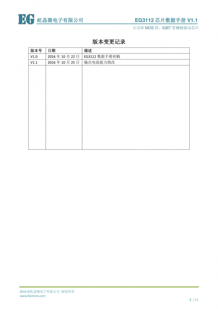 EG3112 datasheet page 2