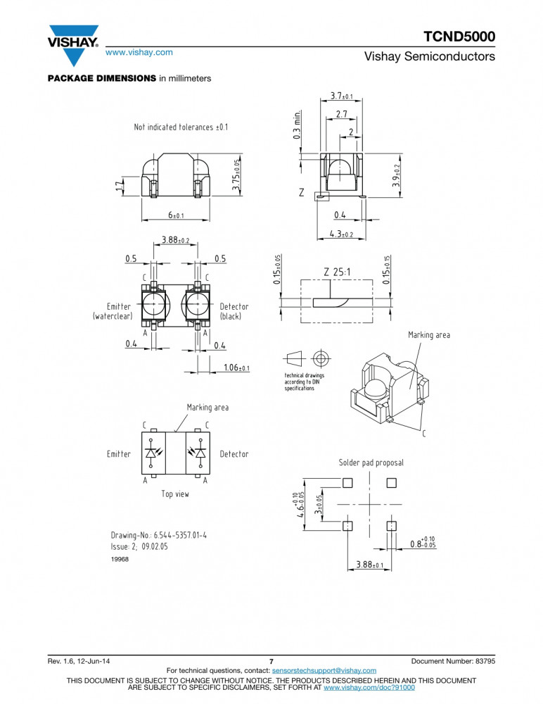 TCND5000 technical documentation page 7