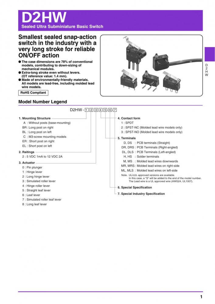 D2HW technical document page 1