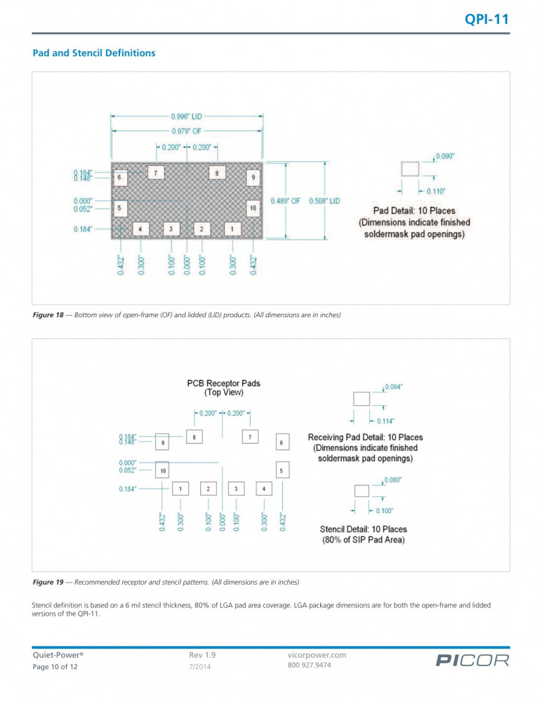 QPI-11LZ datasheet page 10
