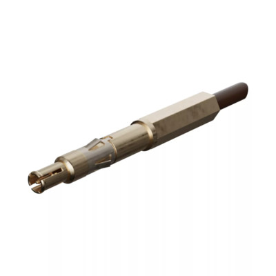 MPRF Plug, Non-Magnetic, Straight, Crimp, RG178 Cable, with Retention Clip, Tray, 50 Ohms for sale
