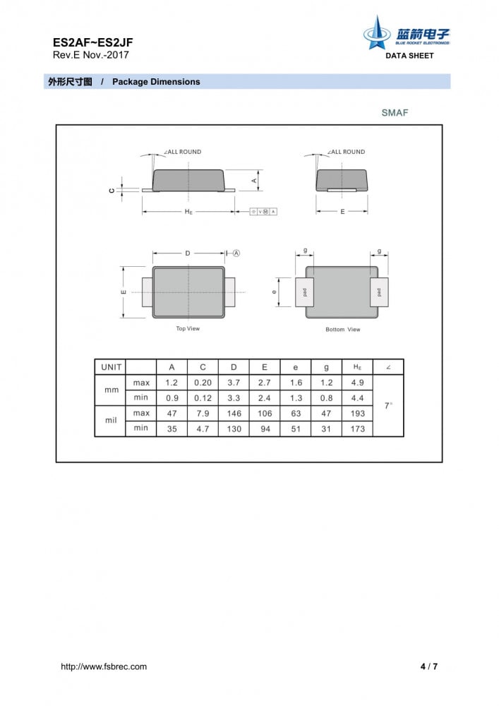 ES2DF datasheet page 4