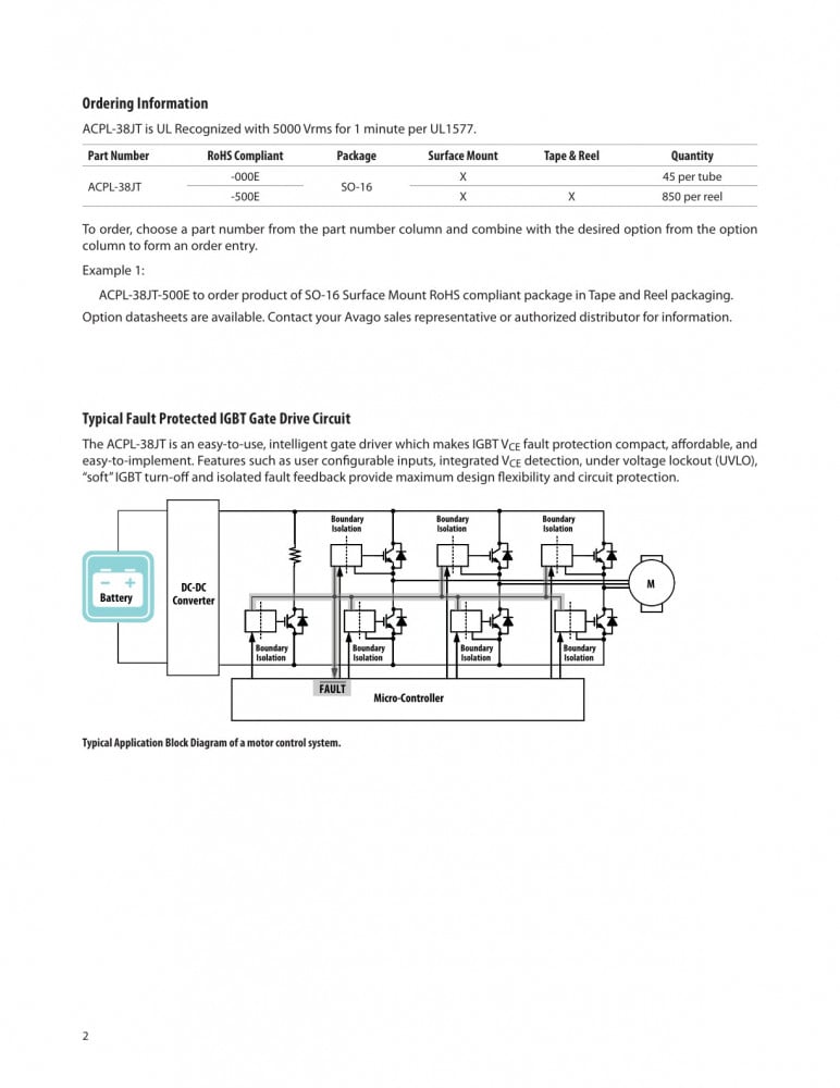 ACPL-38JT datasheet page 2