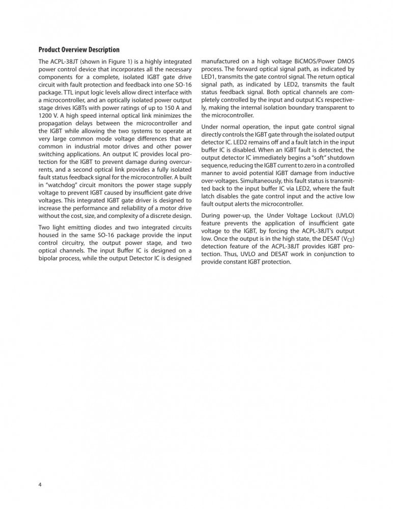 ACPL-38JT datasheet page 4